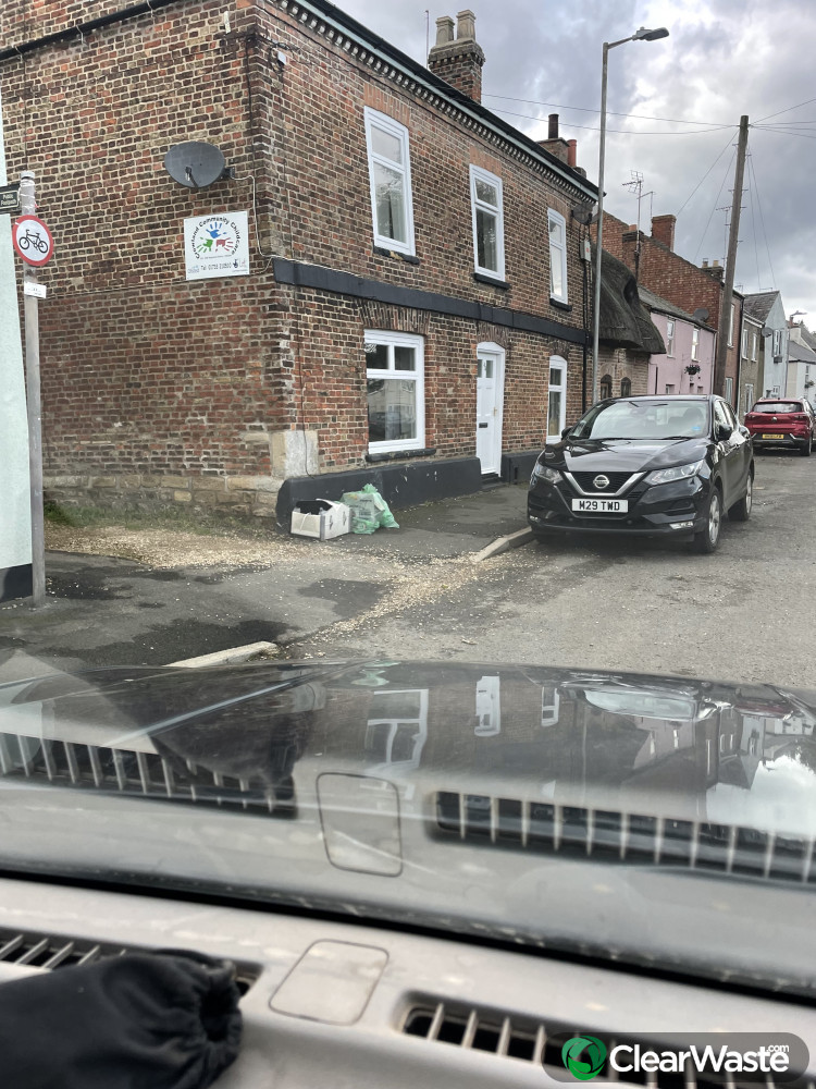 Fly-tipping in North Street, Peterborough - ClearWaste