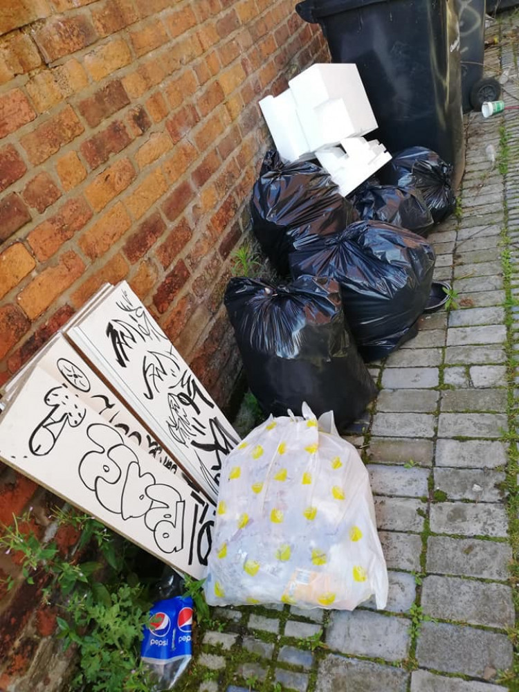Fly-tipping in Chambers Street, Crewe - ClearWaste